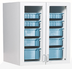 Cabinets Lab Laboratory Casework Modular Overhead Wall Base Raised Edges