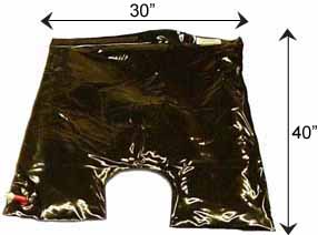 Bean Bags Surgery Blue Diamond Vacuum Gel Overlay Positioner